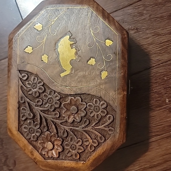 Source Unknown | Storage & Organization | Handmade Wood Trinket Box ...
